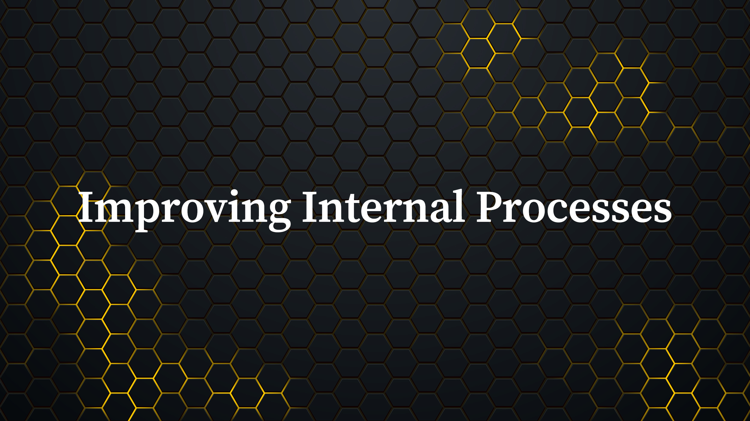 BuzzBD - Improving Internal Processes